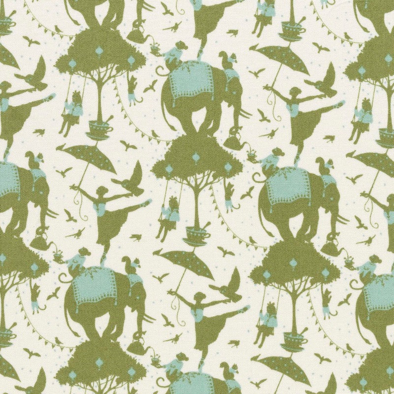 Tilda Circus - Circus Life Green – The Homemakery