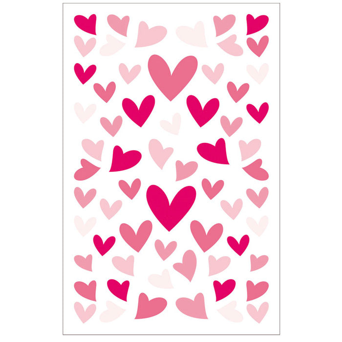Crazy Felt Heart Stickers – The Homemakery